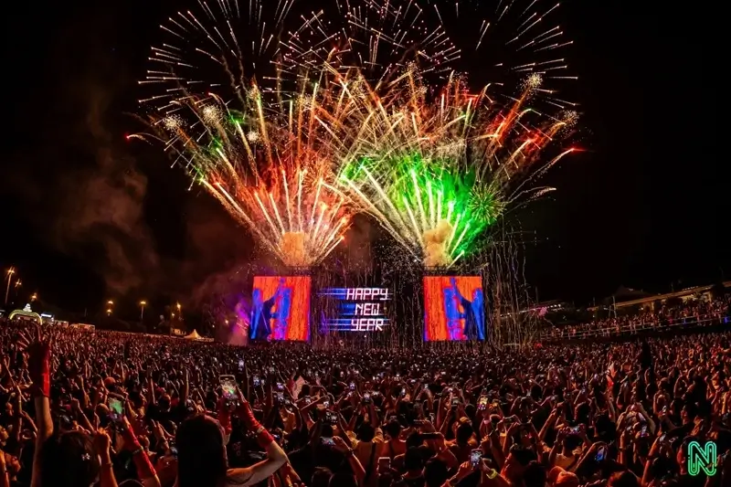 NEON Countdown 2026 on New Year's Eve in Bangkok